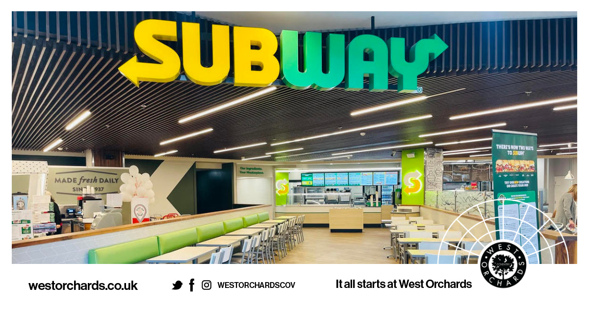 Refitted Subway Store in West Orchards Introduces Fresh Forward Decor ...