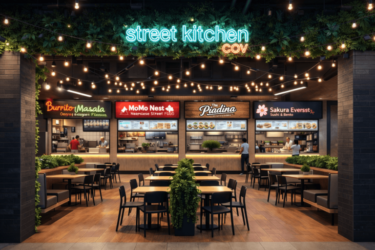 New street food destination launch at West Orchards